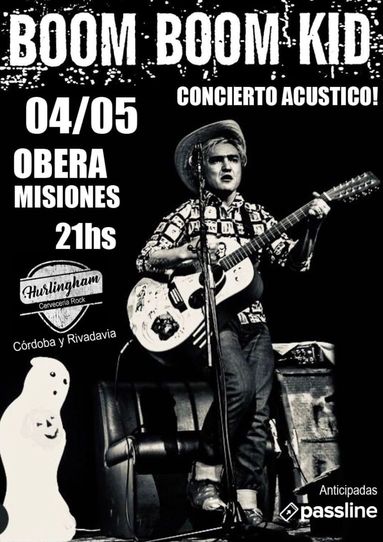 Boom Boom Kid llega a Oberá con su show acústico - OberaOnline